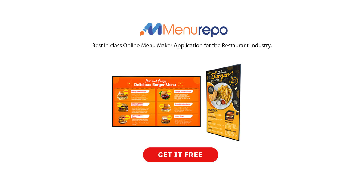 Affordable Menu Design Plans & Pricing | MenuRepo